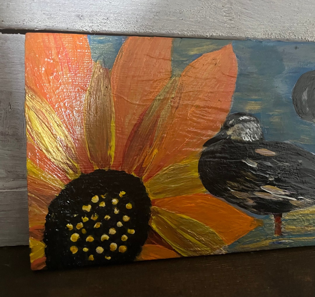 Ducks and a Sunflower! - Etsy