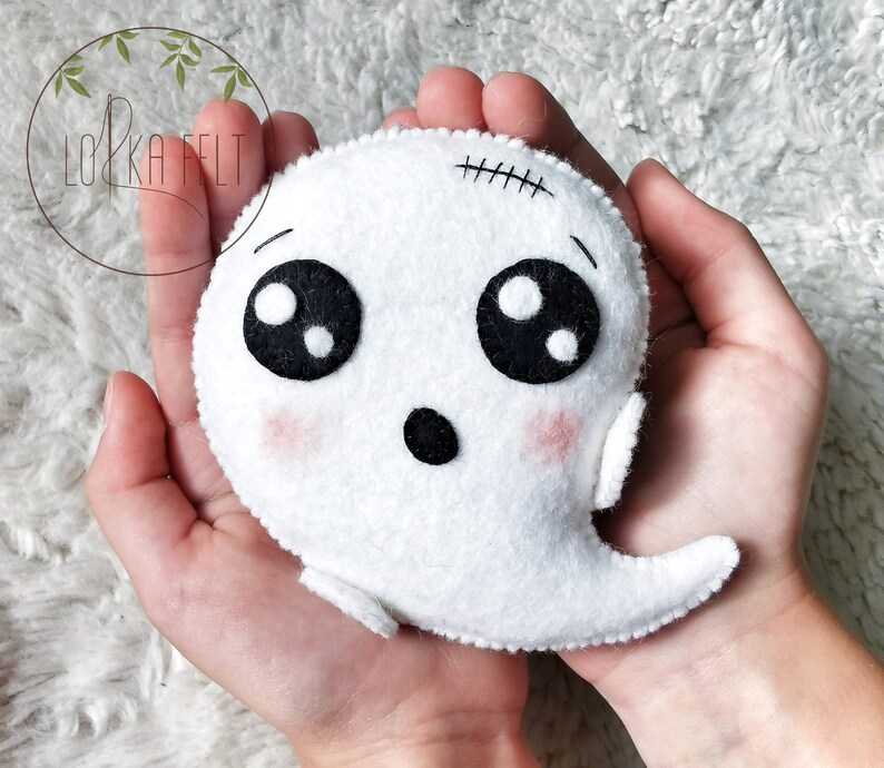 Ghost Pattern Felt Ghost Felt Pattern Pdf Pattern Svg - Etsy