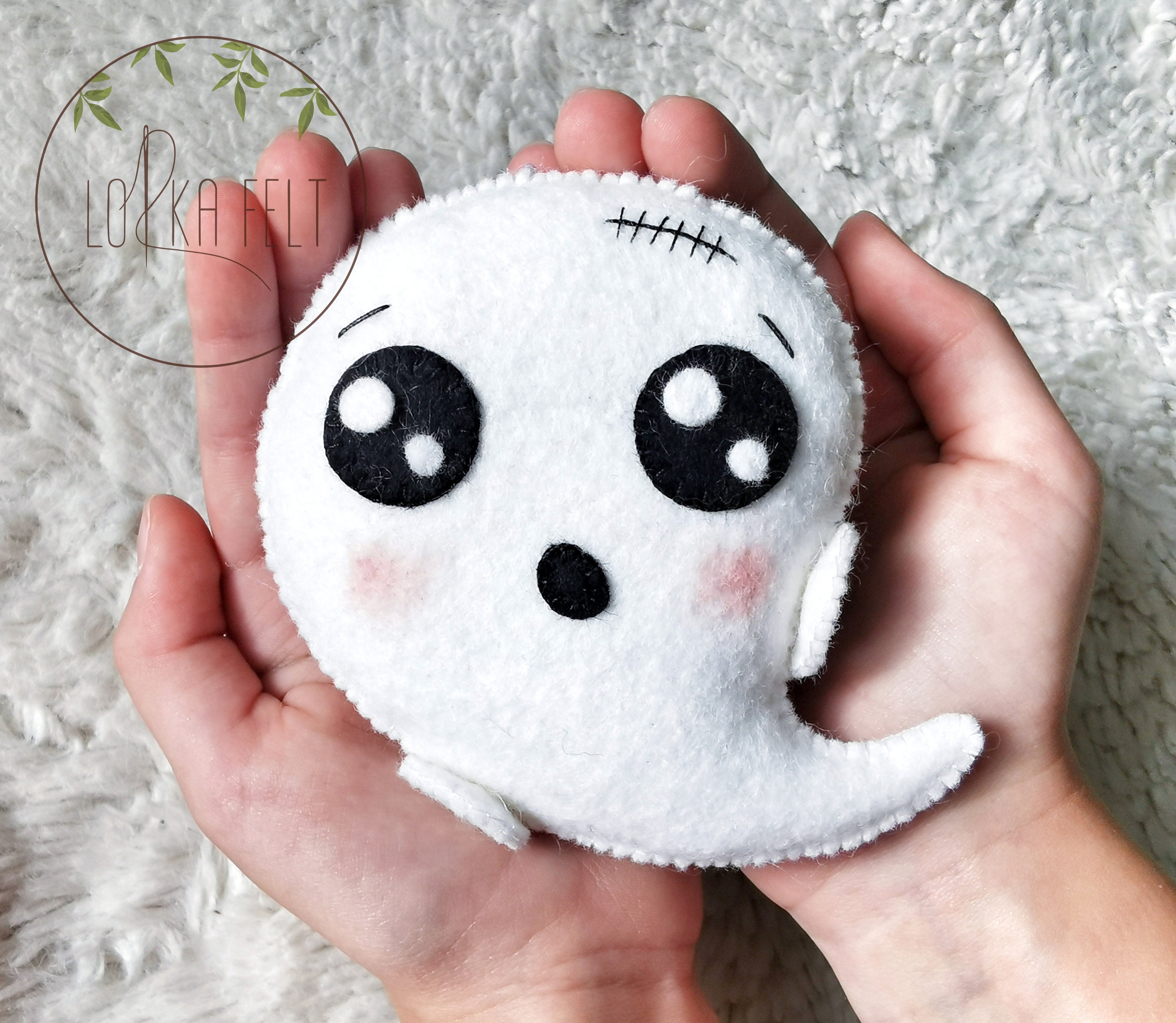 Ghost Pattern Felt Ghost Felt Pattern Pdf Pattern Svg - Etsy