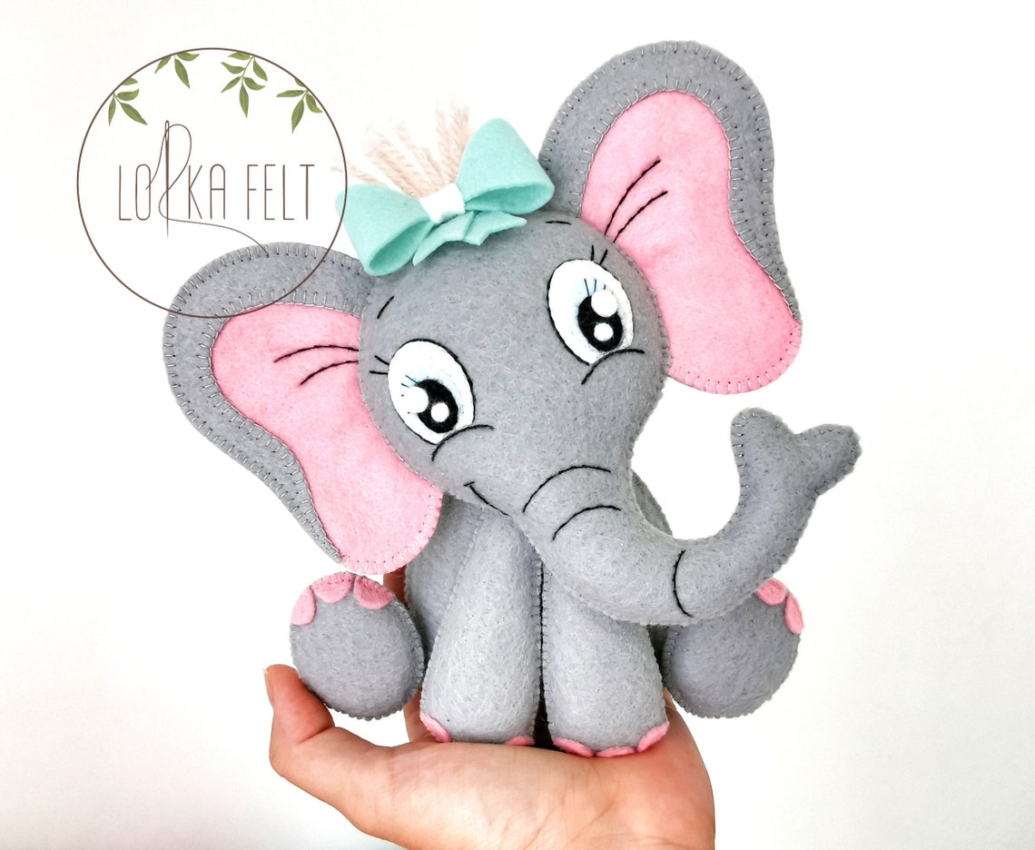 Elephant Pattern Felt Pattern PDF Pattern SVG Pattern Diy - Etsy