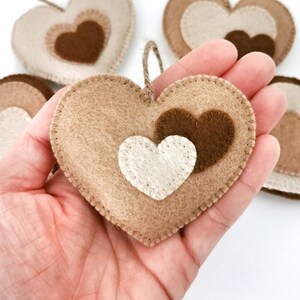 Heart Pattern, Felt Pattern, PDF Pattern, SVG Pattern, Sewing Pattern ...