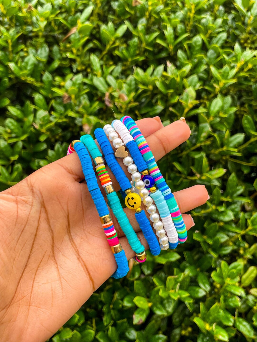 Kidcore Blue Bracelets - Etsy