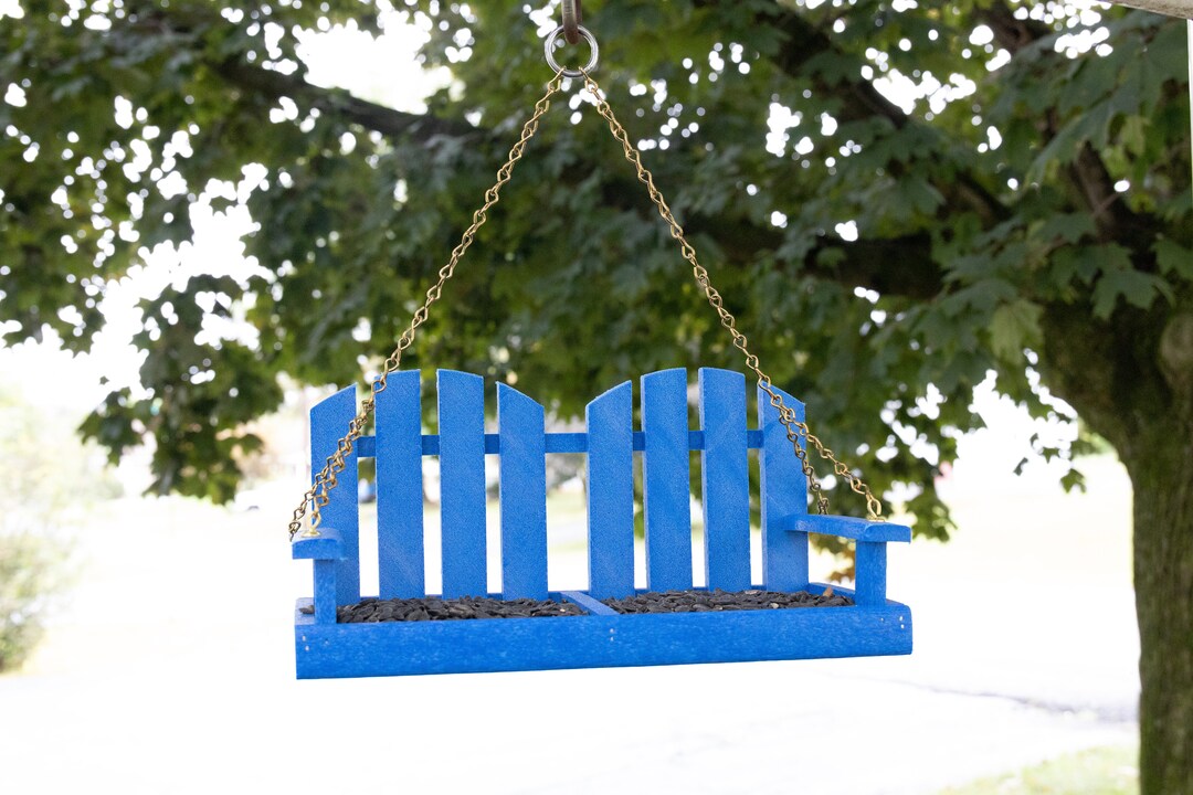 Porch Swing Bird Feeder (poly, Color Selection) - Etsy