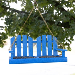 Porch Swing Bird Feeder (poly, Color Selection) - Etsy