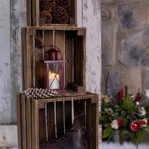 Decorative Wooden Crates - Etsy