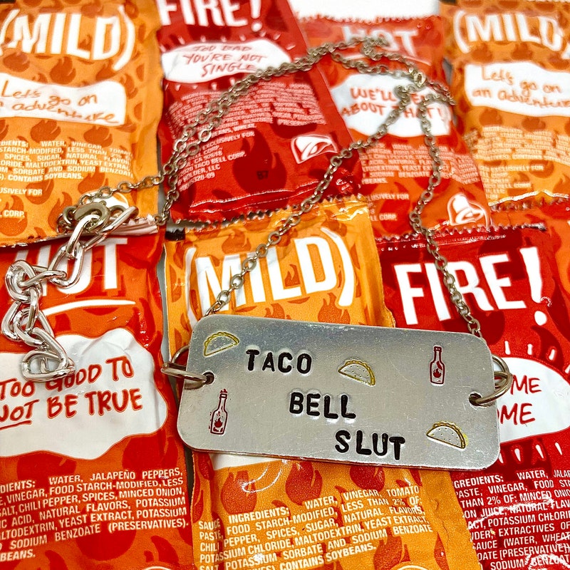 Taco Necklace - Etsy