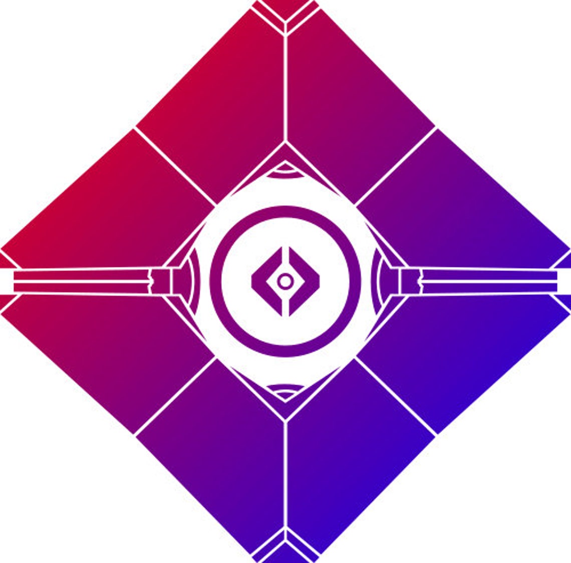 Destiny & Destiny 2 Ghost Shell Vector Icon SVG File Pack ...