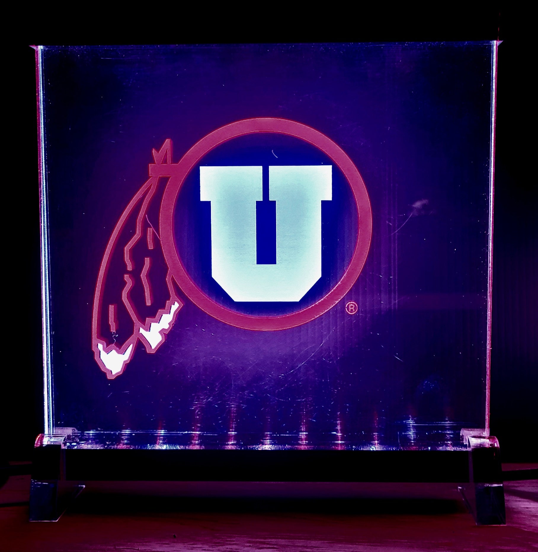 U of U Smart SIGN - Dual Pane, Multicolor, LED -- University of Utah ...