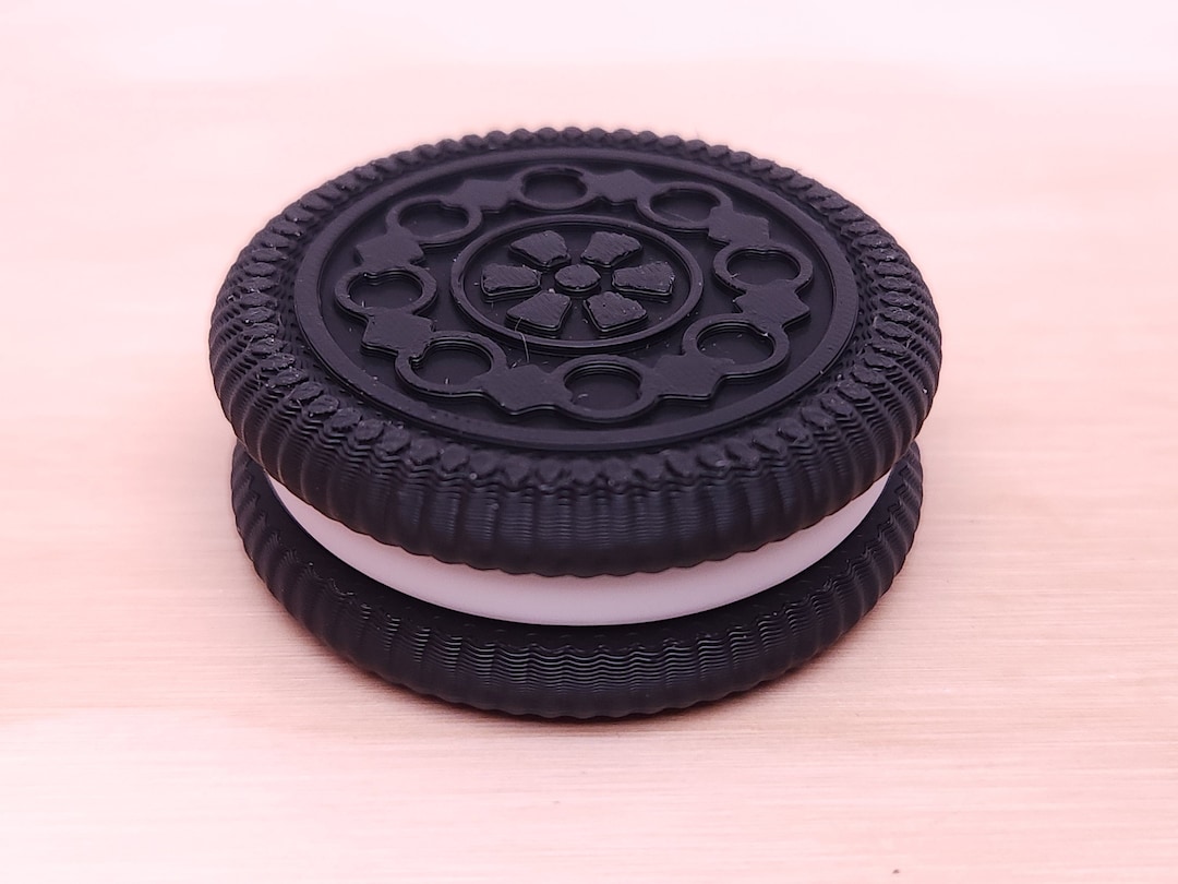 Chocolate Cream Cookie Haptic Fidget Toy - Etsy