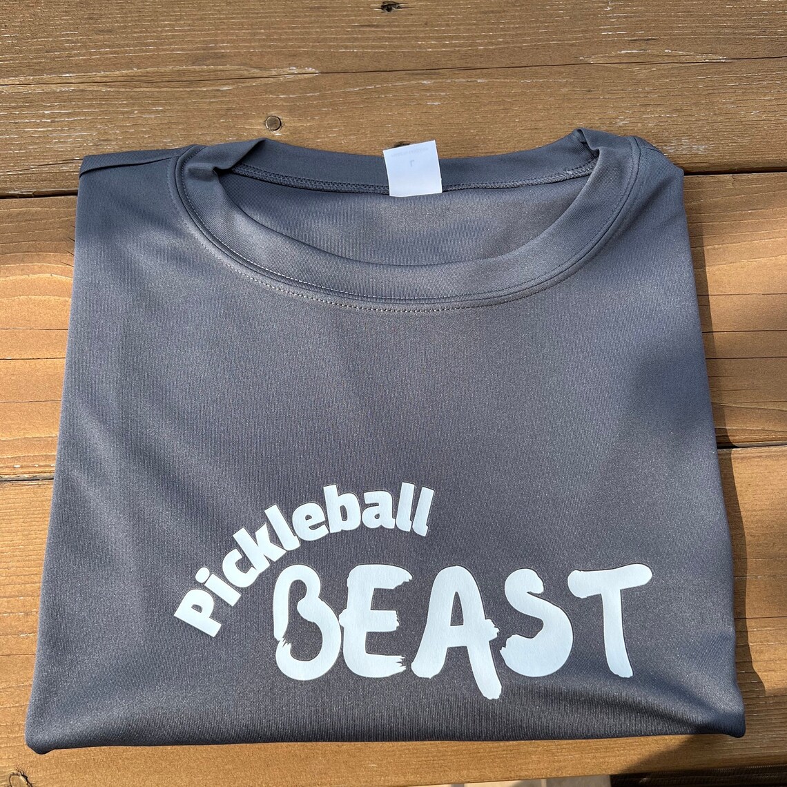 Pickleball Beast Dry Fit T-shirt Pickleball Player Shirt - Etsy