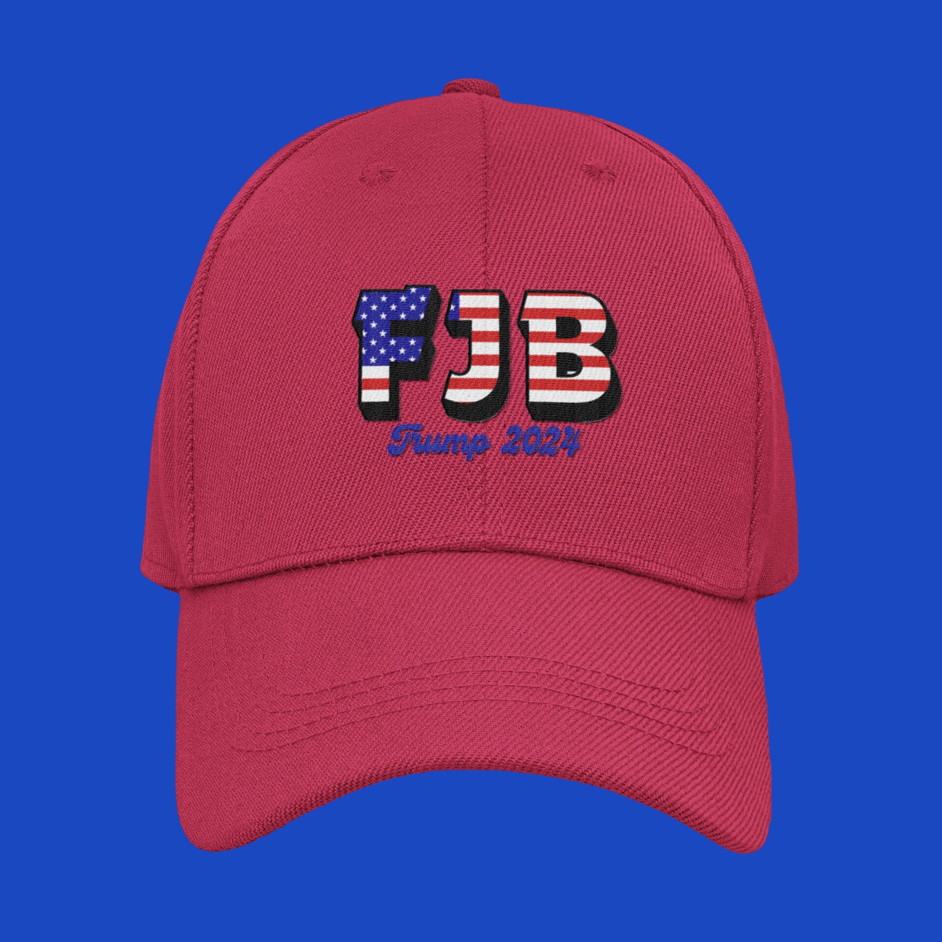FJB Hat, Trump 2024 USA Flag Print MAGA Hat, America First, America Forever - Etsy