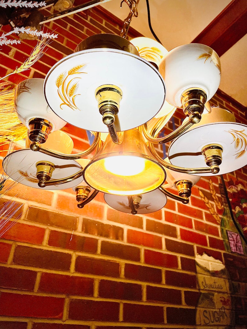 Tea Cup Chandelier 8-arm Light Fixture - Etsy