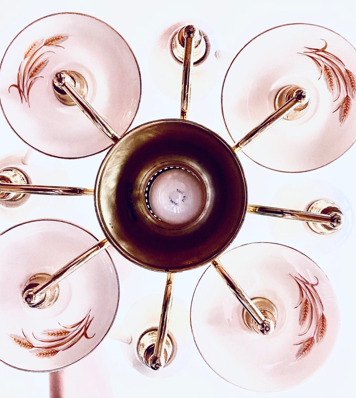 Tea Cup Chandelier 8-arm Light Fixture - Etsy