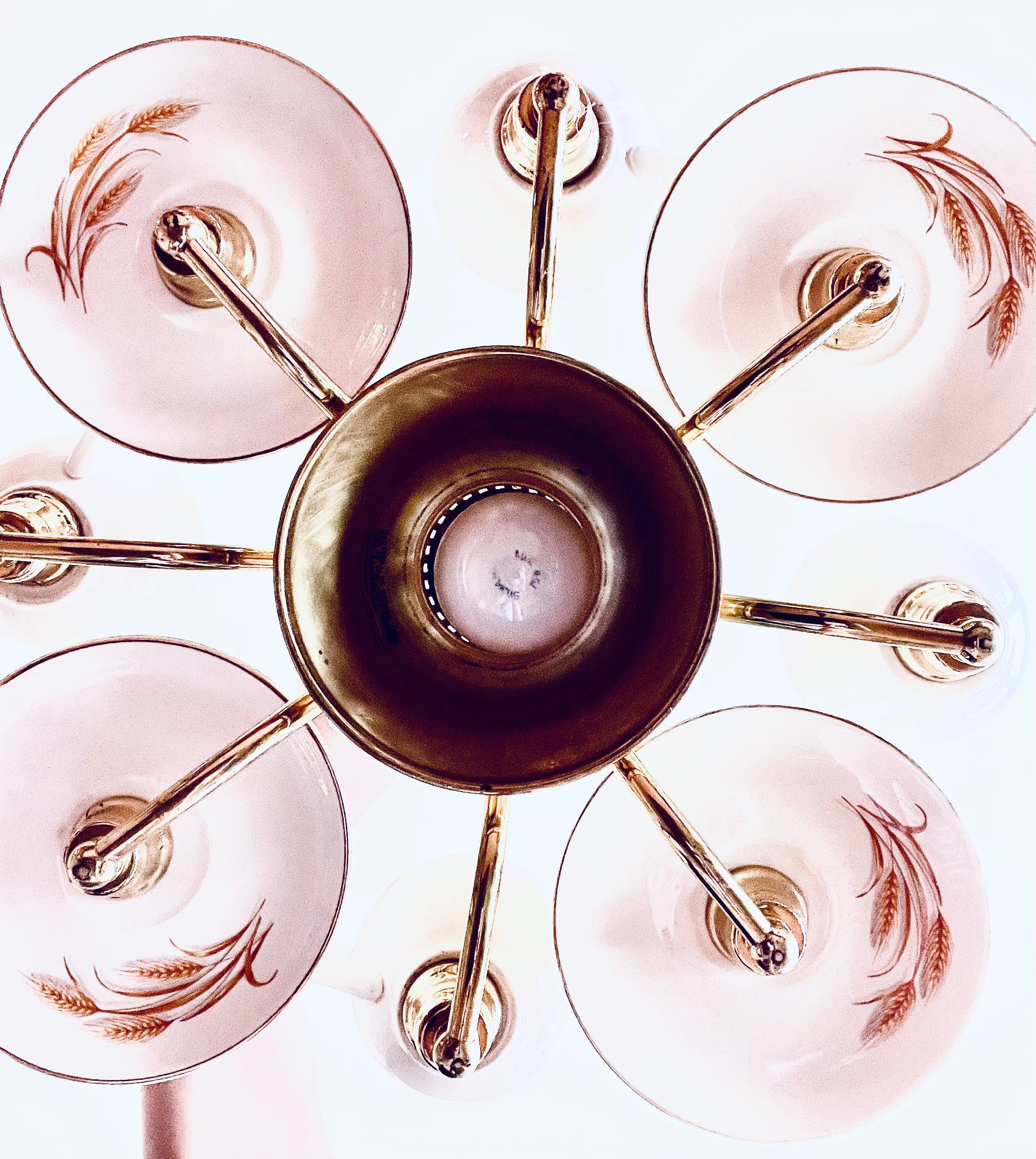 Tea Cup Chandelier 8-arm Light Fixture - Etsy