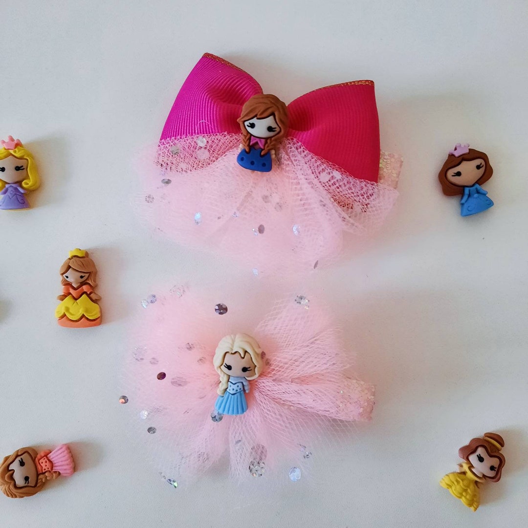 Princess Hairpin, Character Hairpin, Hair Clip for Girls, Gift for ...