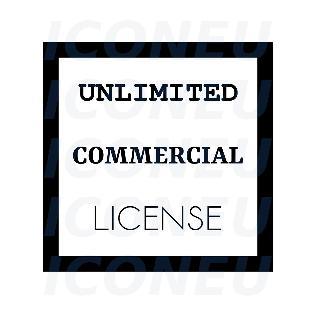 Unlimited Commercial License for Digital Designs - Etsy