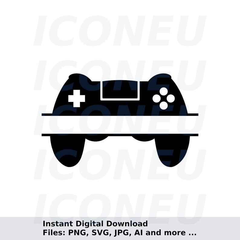 Gamer Name Frame Bundle Instant Digital Download Svg Ai - Etsy