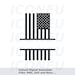 American Flag Split Monogram Instant Digital Download, Svg, Ai, Dxf ...