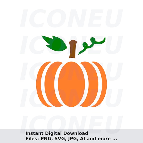 Pumpkin SVG Instant Digital Download Svg Ai Dxf Eps - Etsy