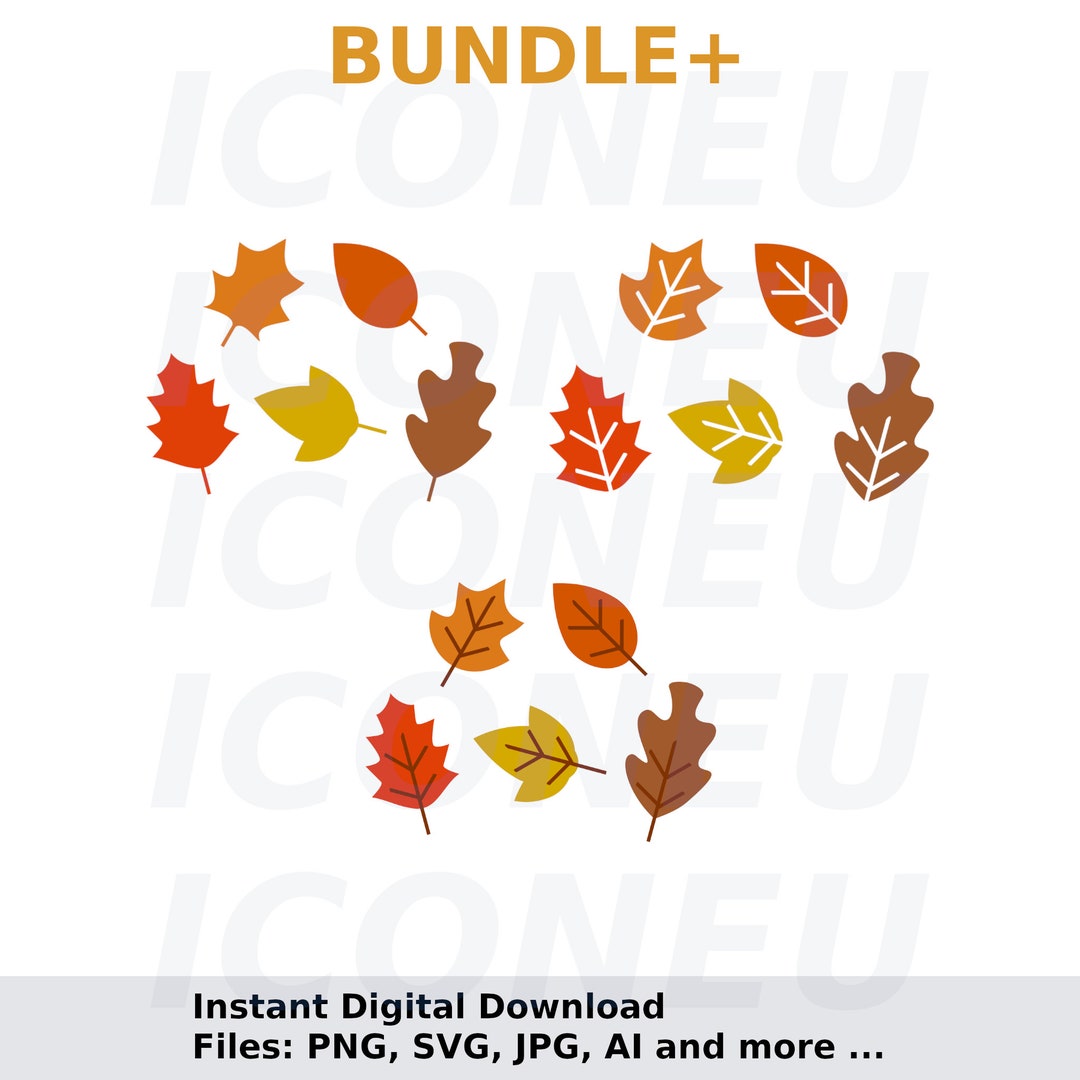 Fall Svg, Leaves Svg, Autumn Svg, Harvest Svg | SVG, PNG, JPG, Dxf, Eps ...