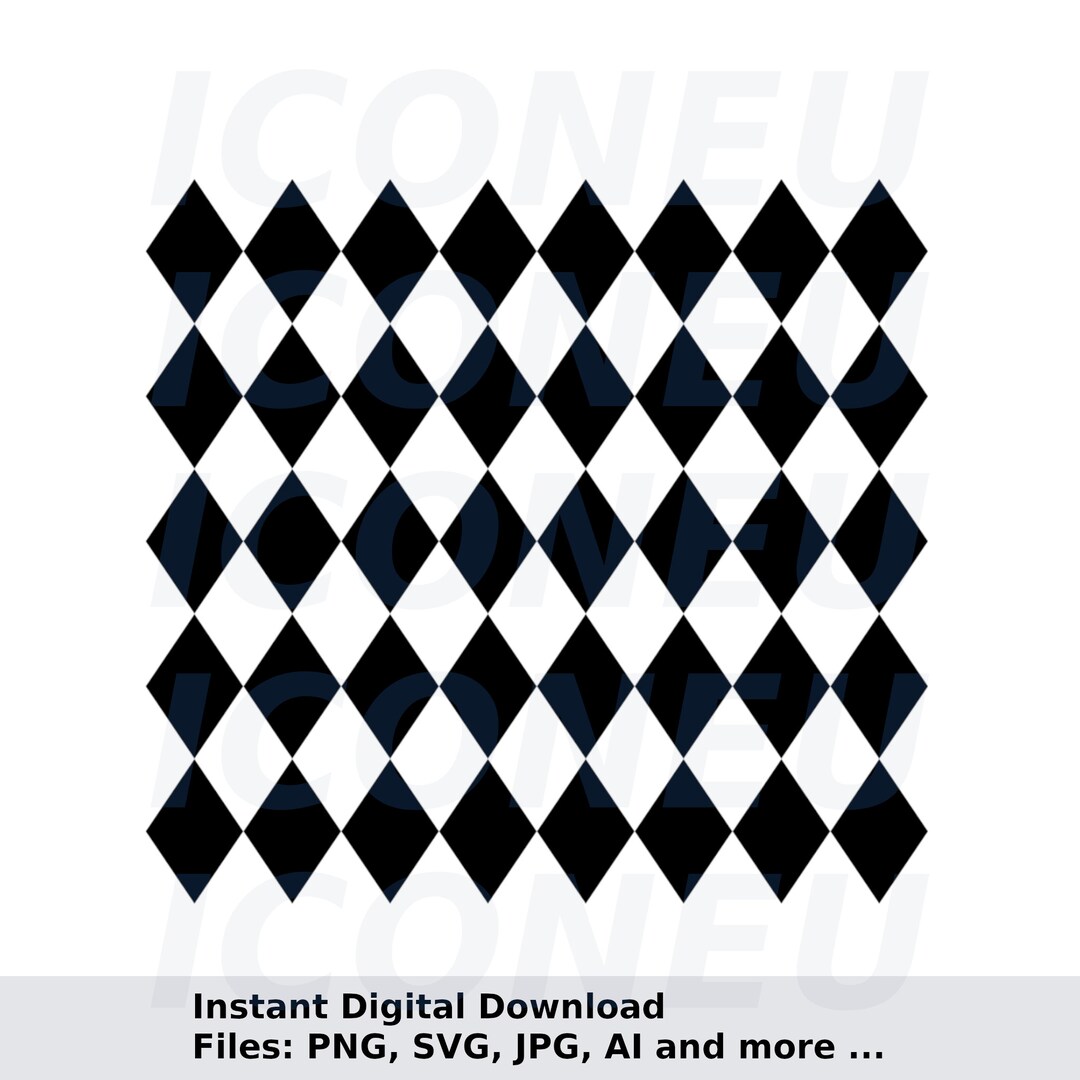 Argyle Pattern SVG - Instant Digital Download, Svg, Ai, Dxf, Eps, Png ...