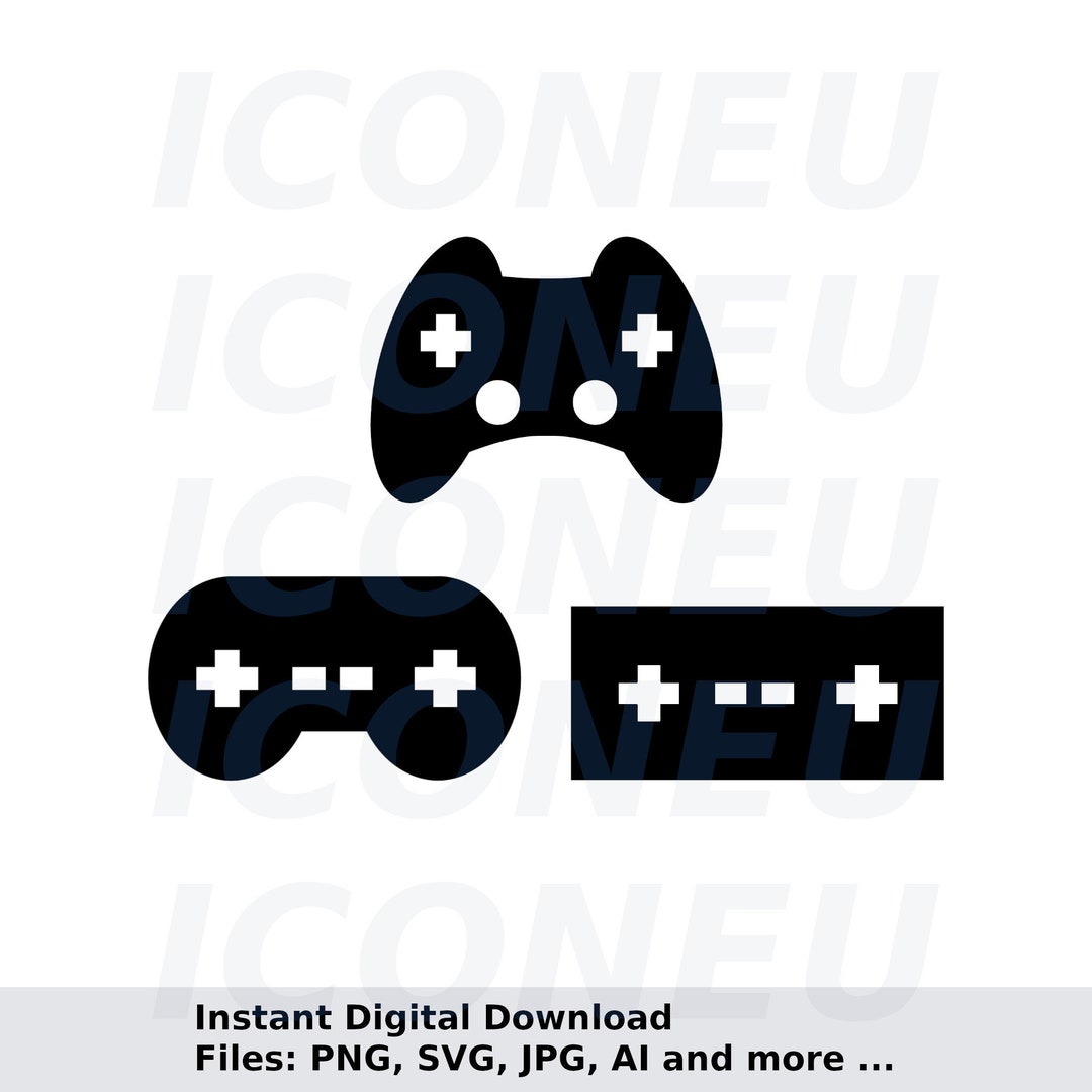 Gaming Remotes SVG - Instant Digital Download, Svg, Ai, Dxf, Eps, Png ...