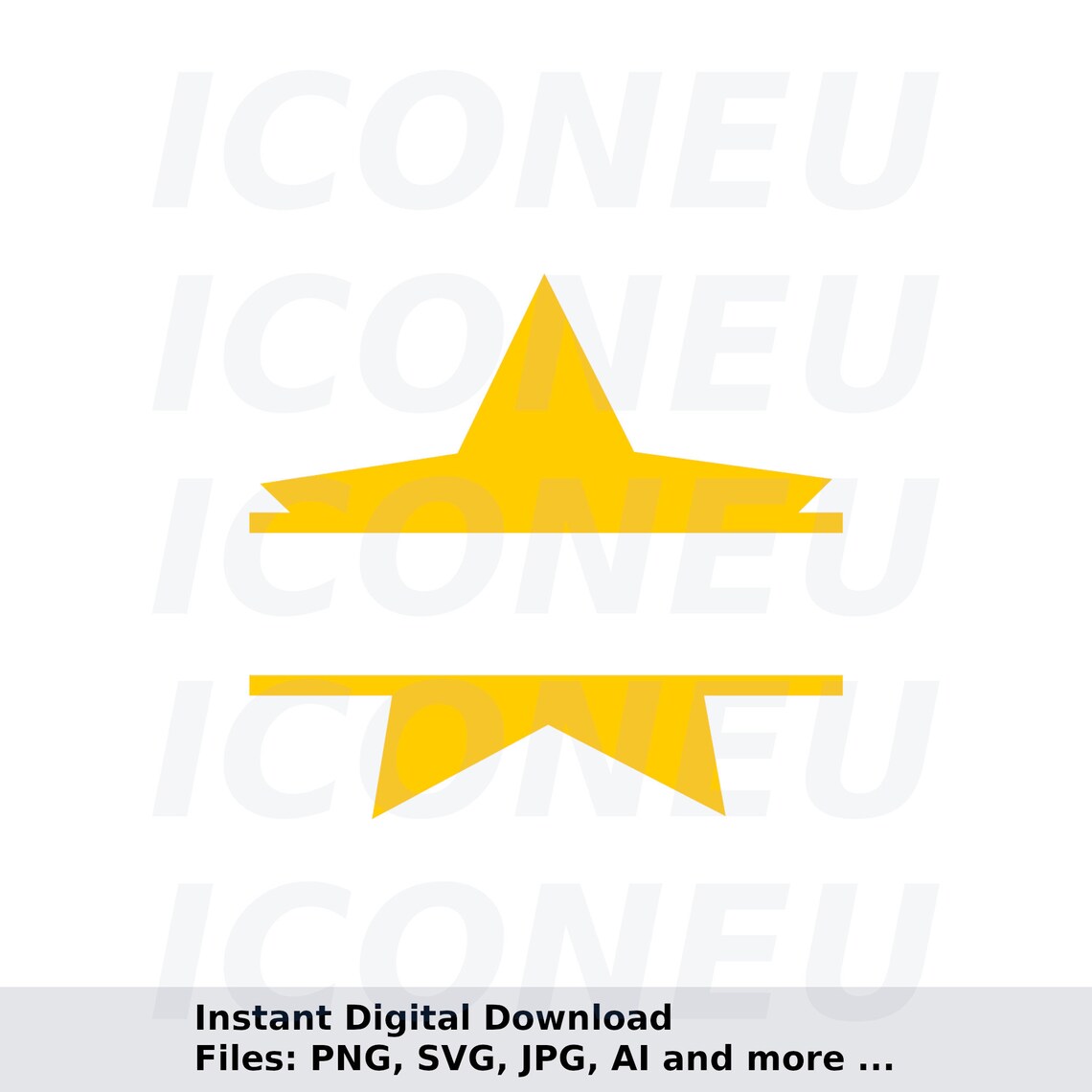 Star Name Frame SVG Instant Digital Download Svg Ai Dxf - Etsy