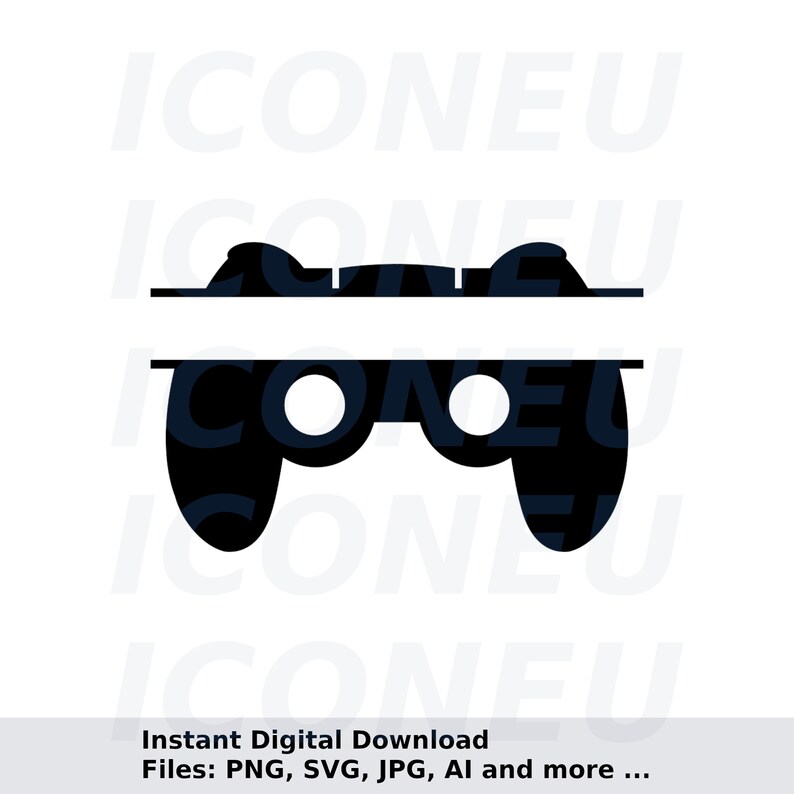 Gamer Name Frame Bundle Instant Digital Download Svg Ai - Etsy