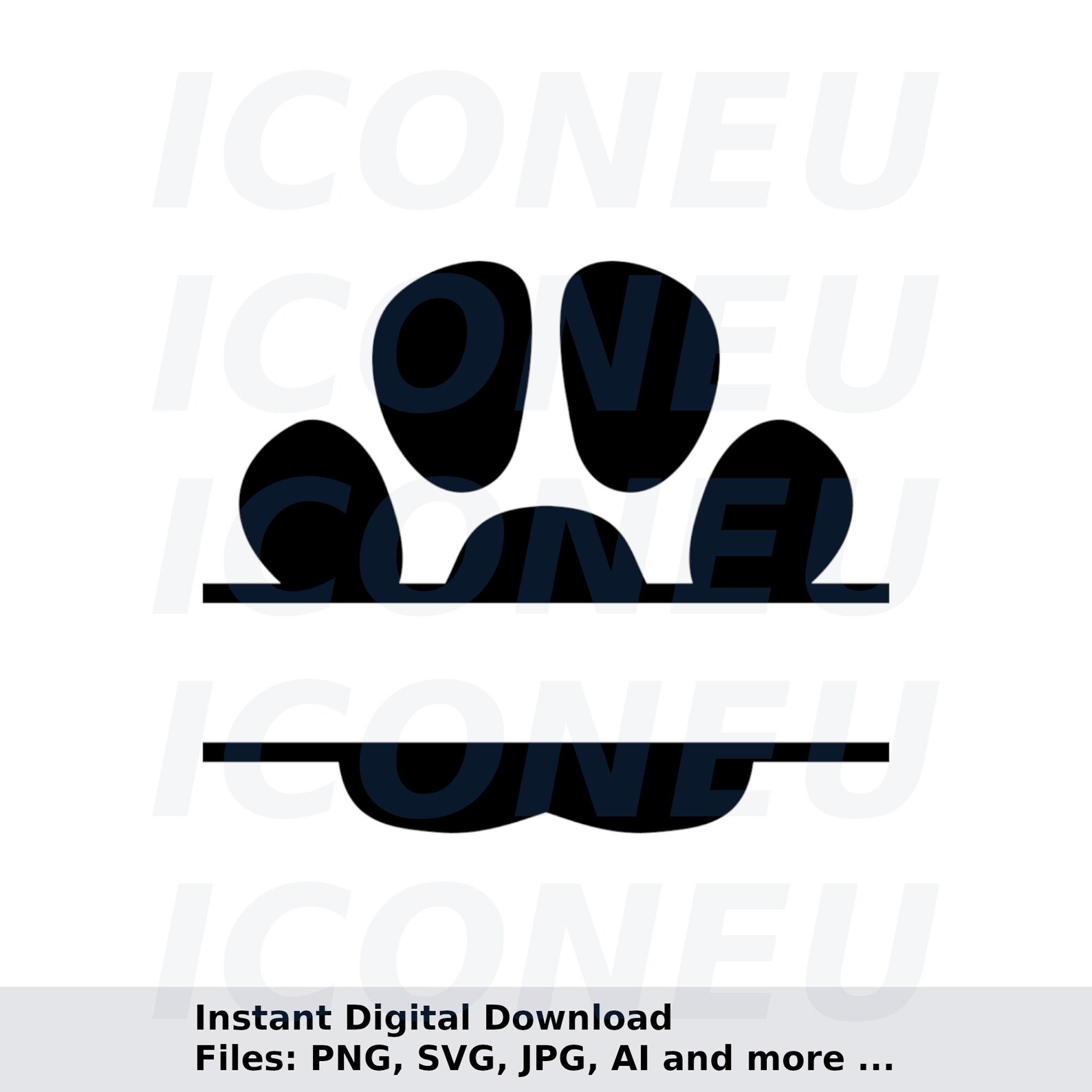 Dog Svg Dog Paw Svg Paw Print Svg Instant Digital - Etsy