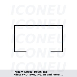 Frame Svg, Blank Rectangle Svg, EST. Svg - Instant Digital Download ...