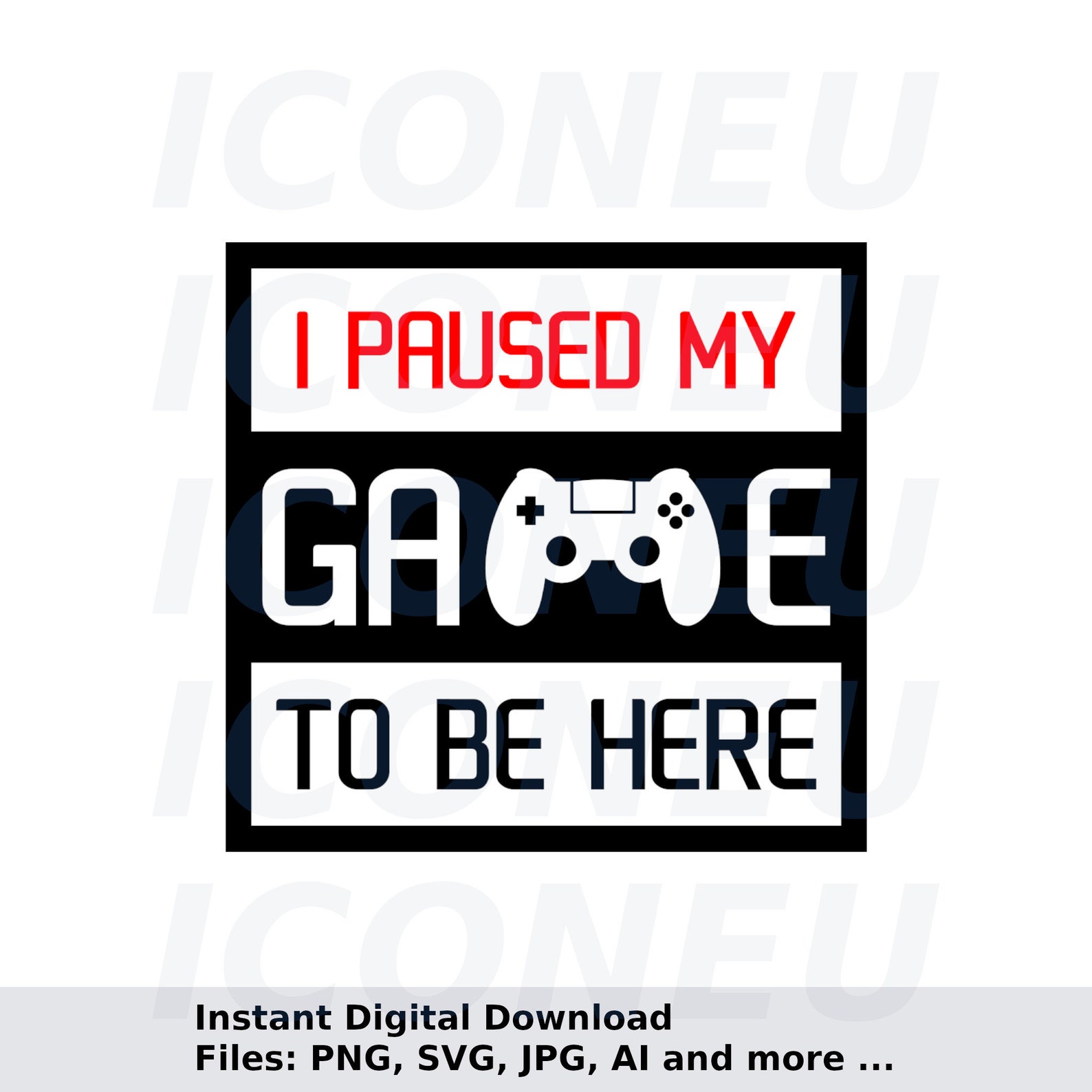 Gamer SVG Gaming SVG Video Games SVG Instant Digital - Etsy
