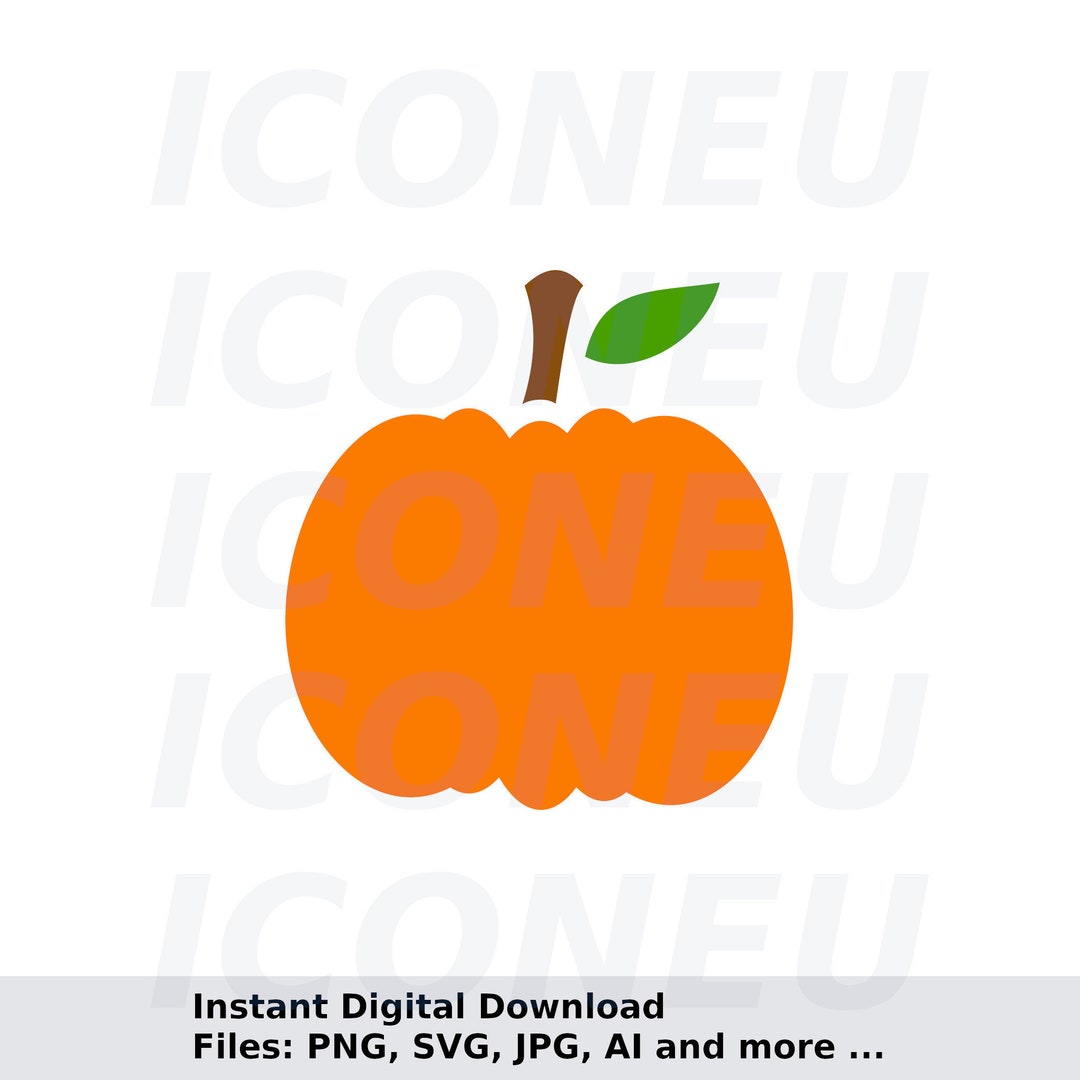 Pumpkin SVG Instant Digital Download, Svg, Ai, Dxf, Eps, Png, Studio3 ...