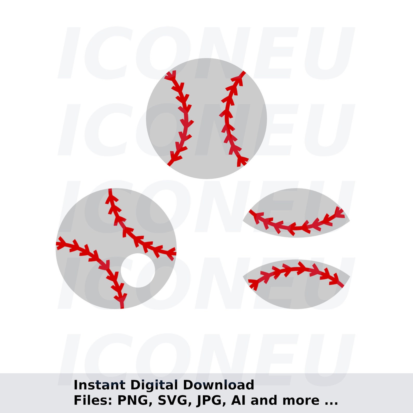 Baseball SVG Bundle Instant Digital Download Svg Ai Dxf - Etsy