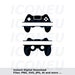 Personalized Gaming Controller SVG, Gamer Split Monogram SVG Instant ...