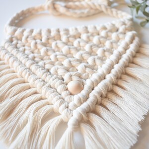 Handmade Macrame Dog Bandana: Boho Wedding Pet Collar - Etsy