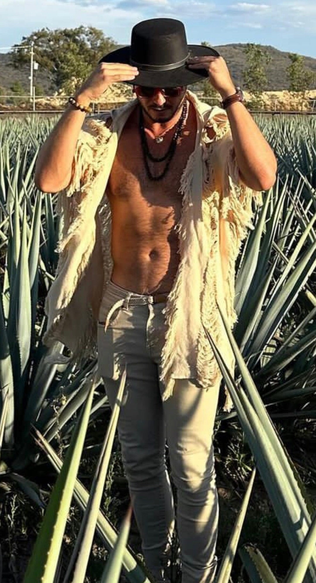 Men Beach Tulum Cover Up, Boho Men Cover Up, Beach Tulum Kimono ...