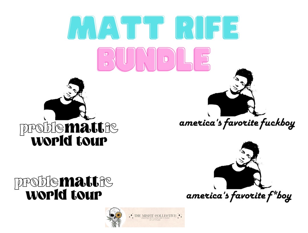 Matt Rife Digital Download Bundle Pt 2 Funny Comedian Designs - Etsy