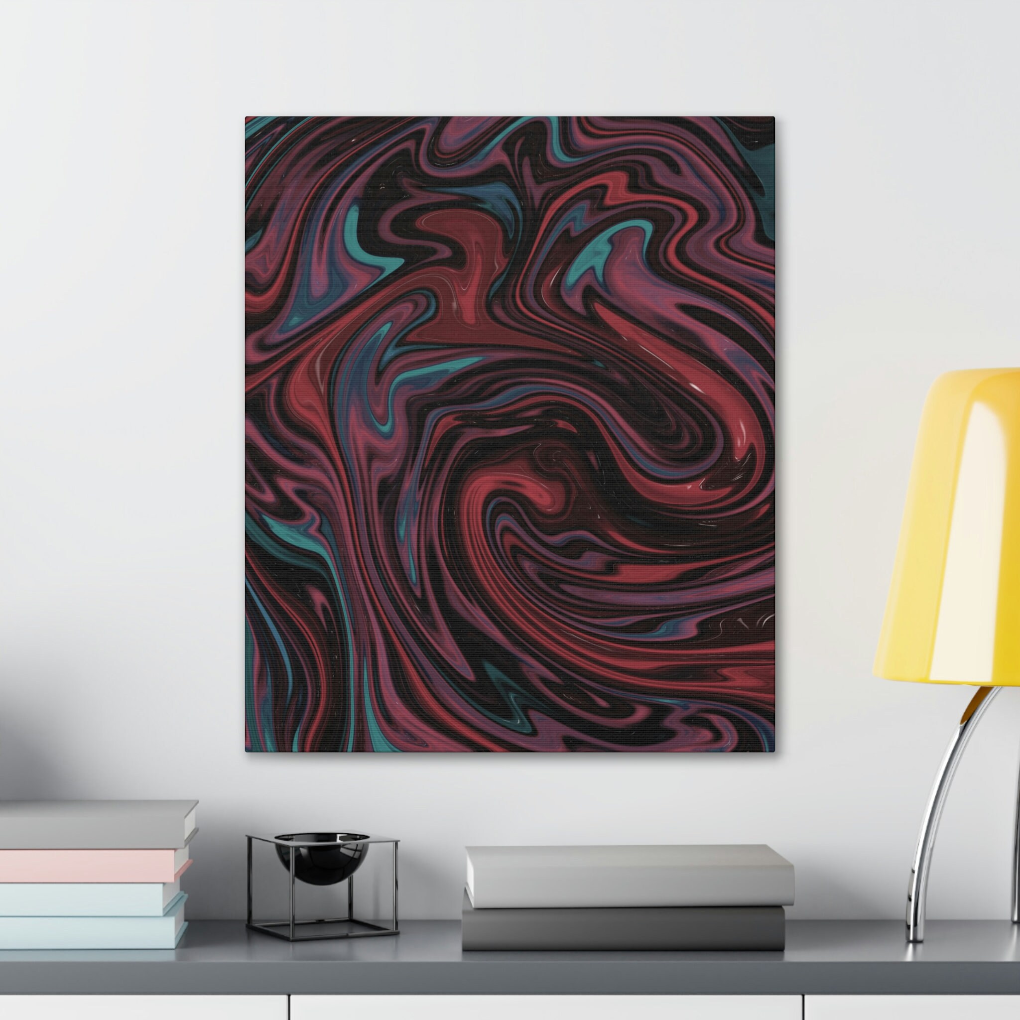 Abstract Art Canvas, Liquid Art Canvas - Etsy