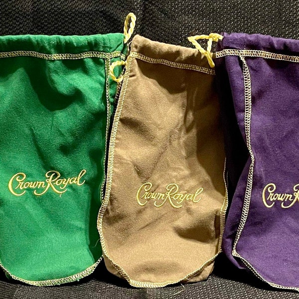 Crown Royal Bags - Etsy