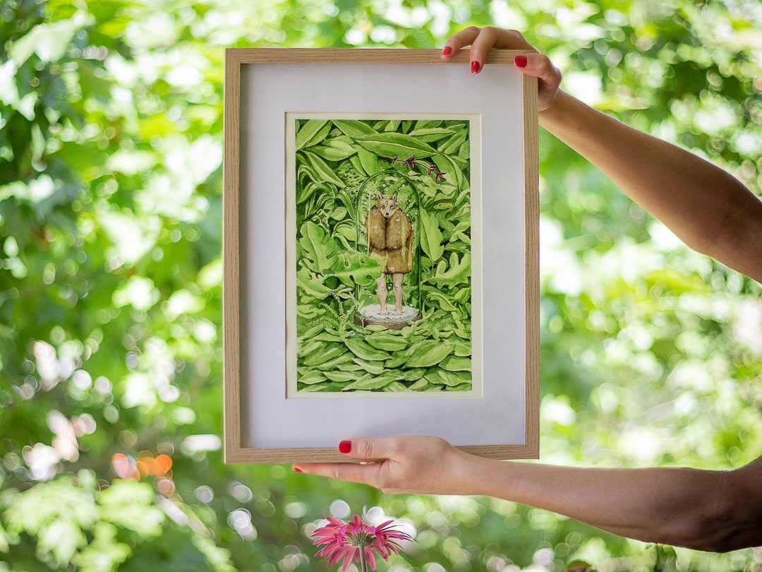 Letter Sheet of the Inner Oracle, Encapsulated Wolf - Etsy