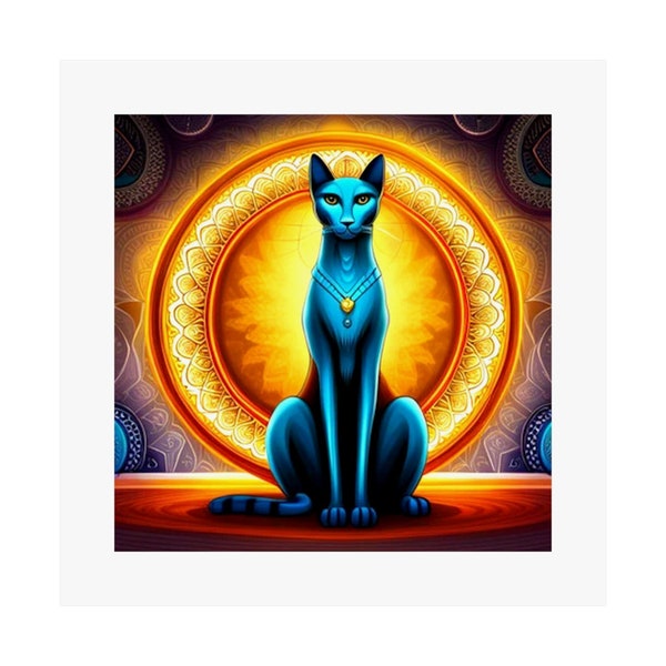 Cats as Gods Poster - Etsy