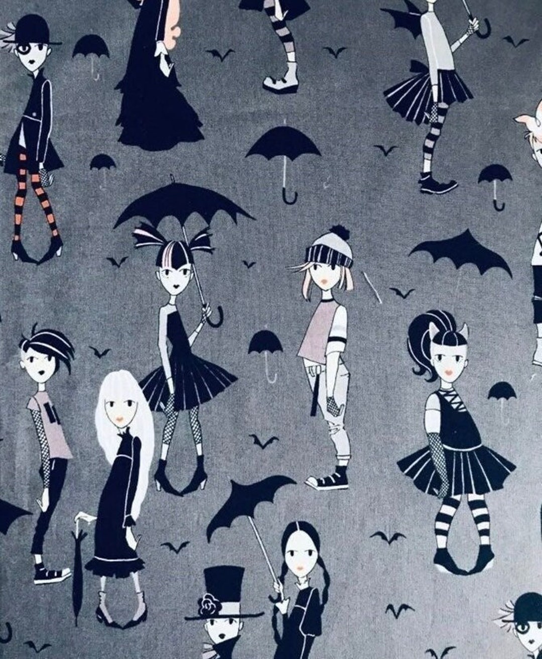 Last in Stock Alexander Henry Going Goth Fabric - Etsy