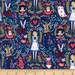 HTF OOP Rifle Paper Co. Navy Alice in Wonderland Fabric AB8013-001 - Etsy