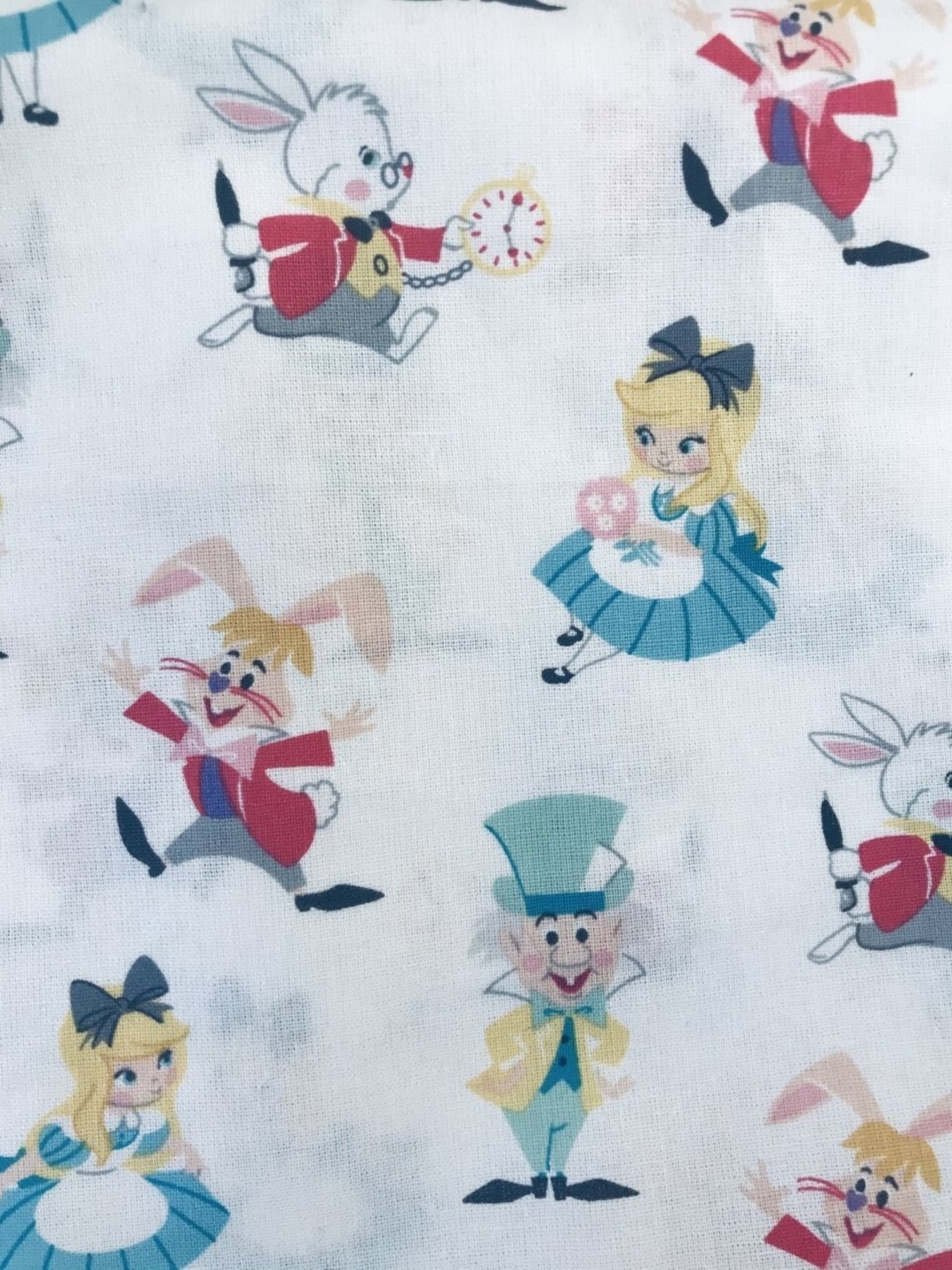 Alice & Friends Wonderland Fabric by the Yard, Half Yard, Fat Quarter ...