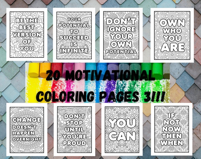 Funny and Motivational Coloring Pages - Custom Coloring Book ...