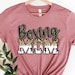 Boxing Mom T-shirt, Mom Boxing T-shirts, Personalized Boxing Mom T ...