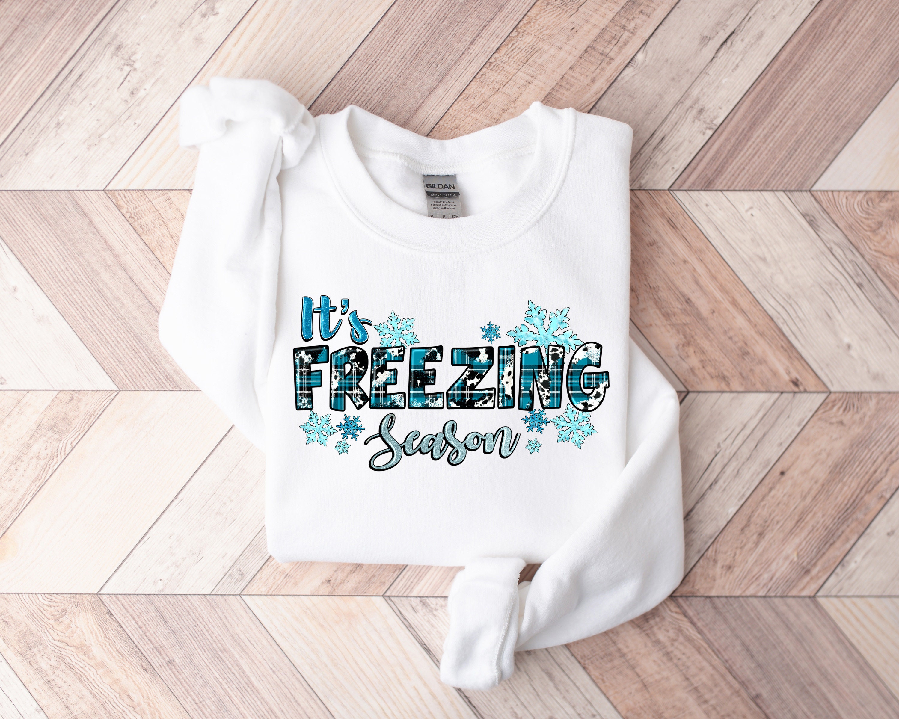 It's Freezing Season Shirt, Cute Sweatshirt, Winter Sweatshirt, Holiday ...