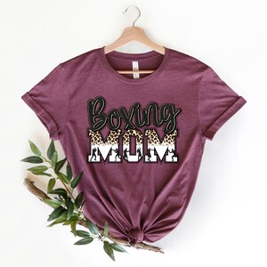 Boxing Mom T-shirt, Mom Boxing T-shirts, Personalized Boxing Mom T ...