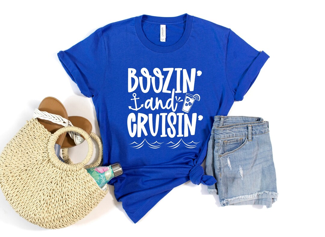 Boozin Cruisin Shirt, Cruise Shirt, Funny Cruise Shirt, Family Cruise ...