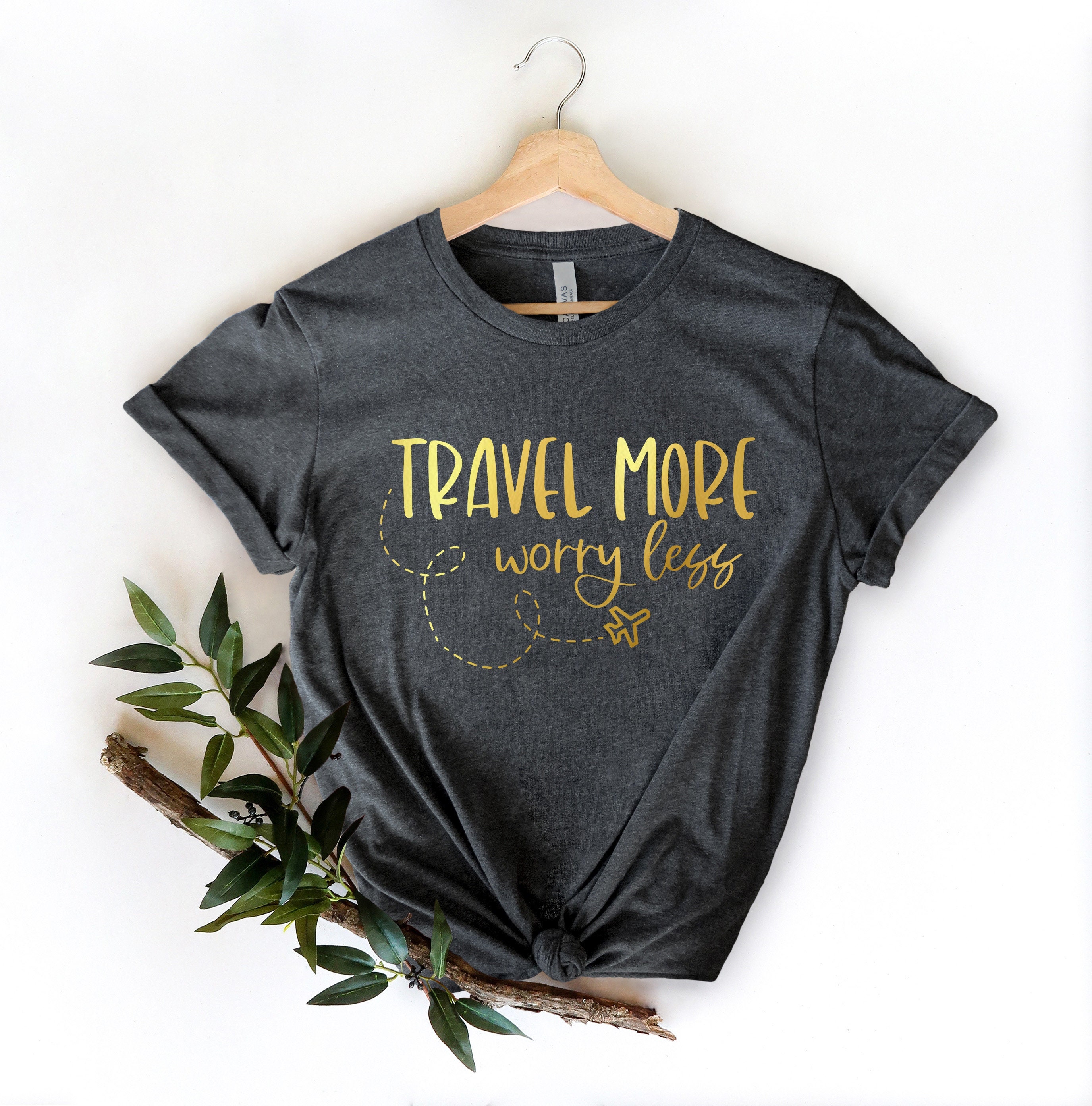 Travel More Worry Less Shirt, Road Trip Shirt, Group Shirts, Road ...